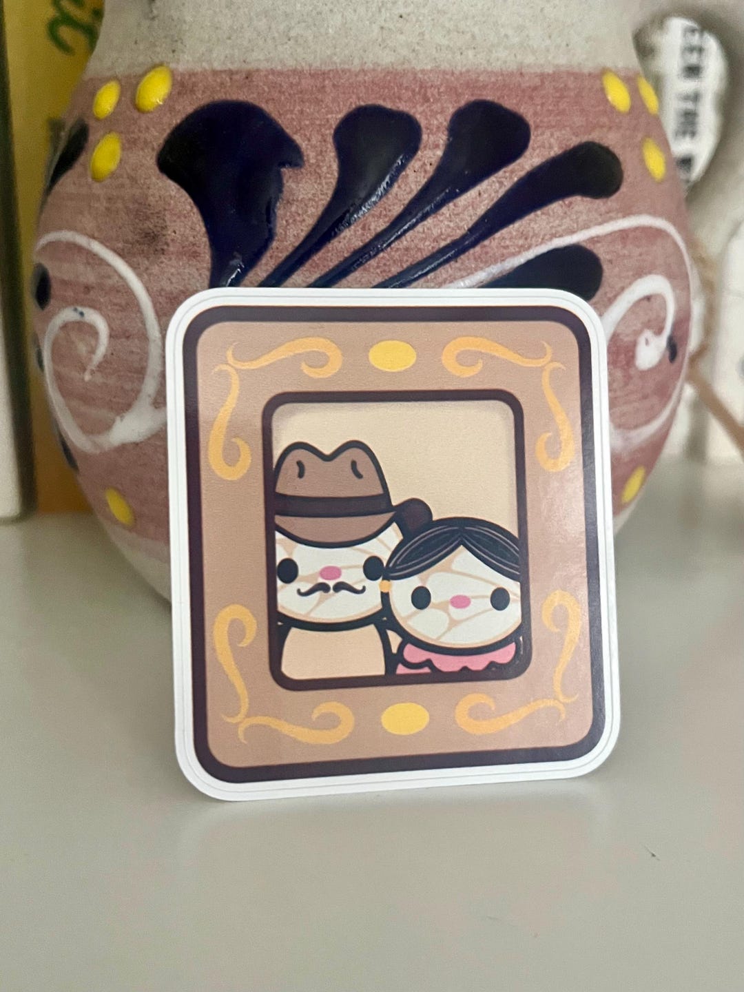 Conchita Couple Die Cut Sticker | Concha Sticker | Cute Concha - Etsy