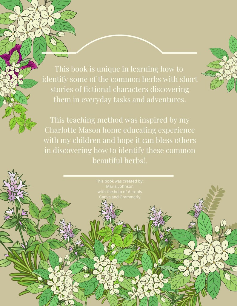 Basic Herbal Identification Printable Book - Etsy