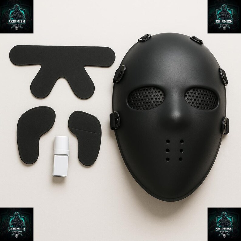 Jason Style Tactical Airsoft Mask – Full Face Paintball Steel Mesh Eye ...