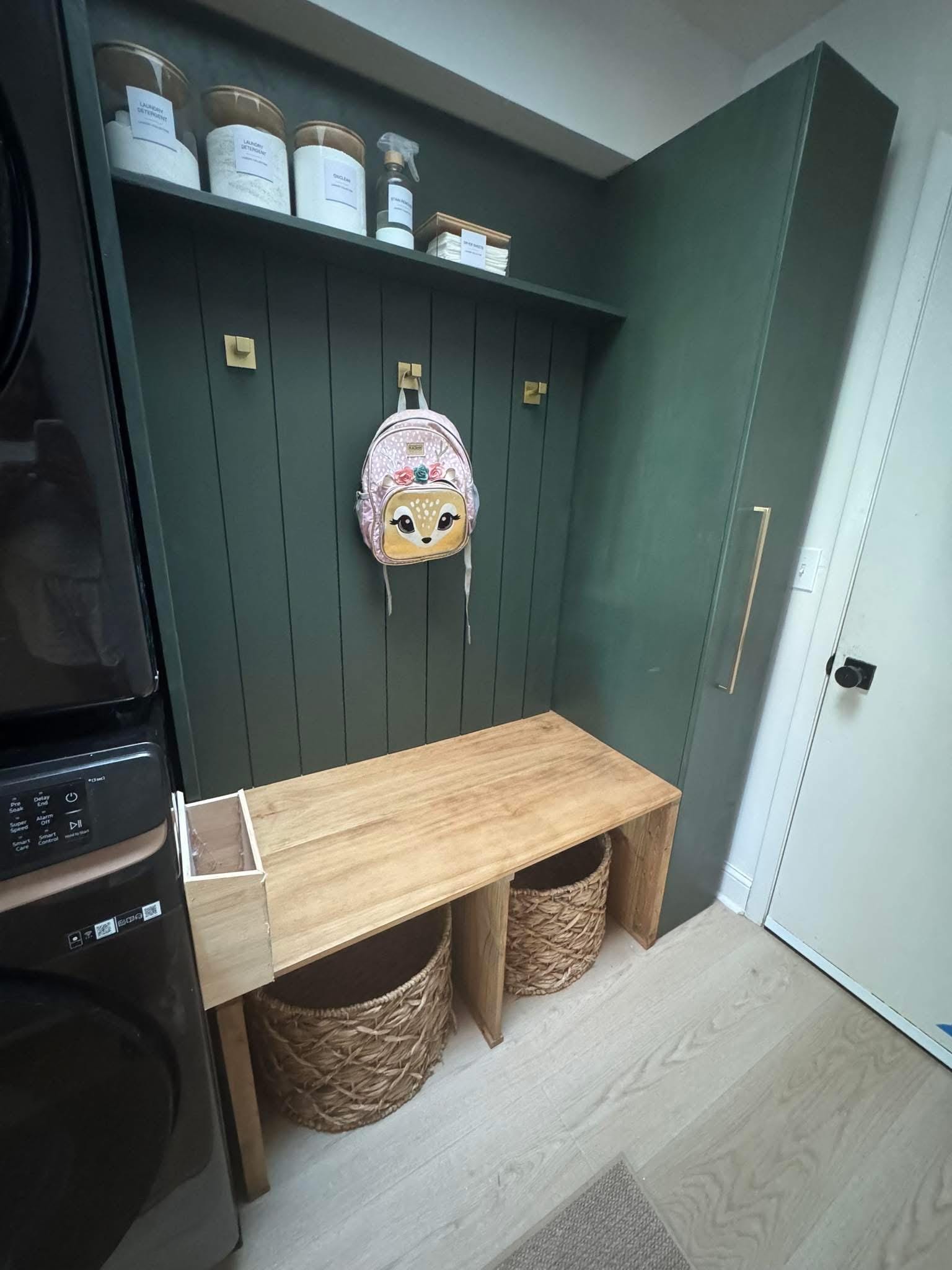 Custom Entryway Farmhouse Hall Tree - Etsy