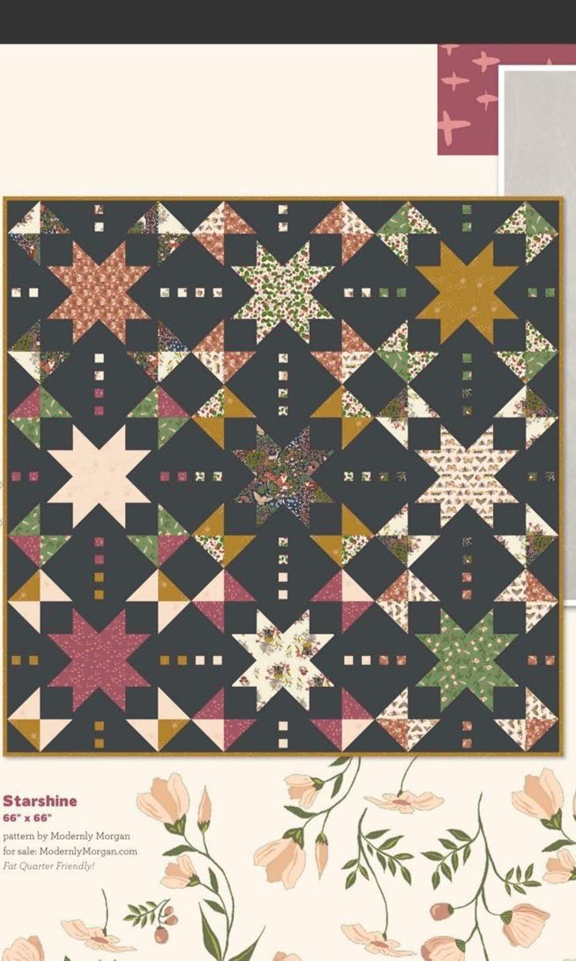 Starshine Quilt Kit - Featuring Under the Canopy by Windham Fabric - Etsy