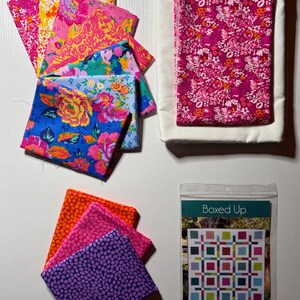 Boxed up Quilt Kit- Pattern by Cluck Cluck Sews. Featuring Jennifer ...