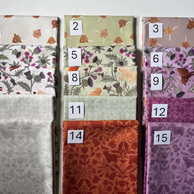 Fabric by Lewis and Wood - Etsy