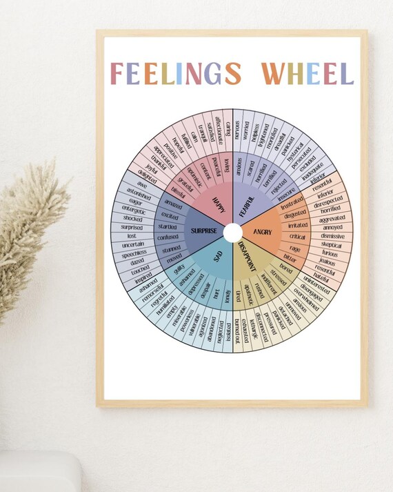 Feelings Wheel Calm