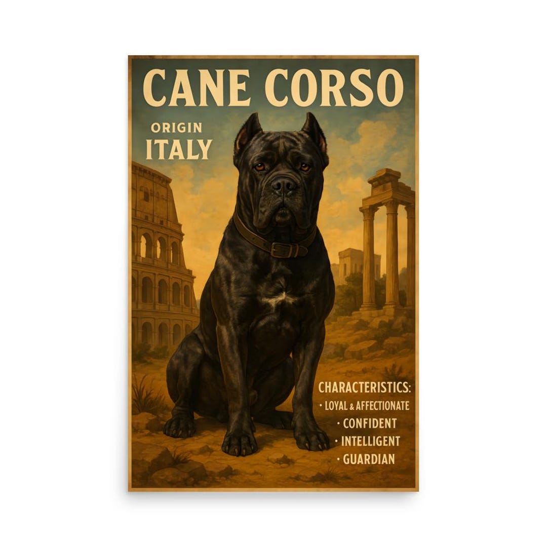 Poster d'art mural Cane Corso - Cane Corso - Poster Cane Corso - Poster ...