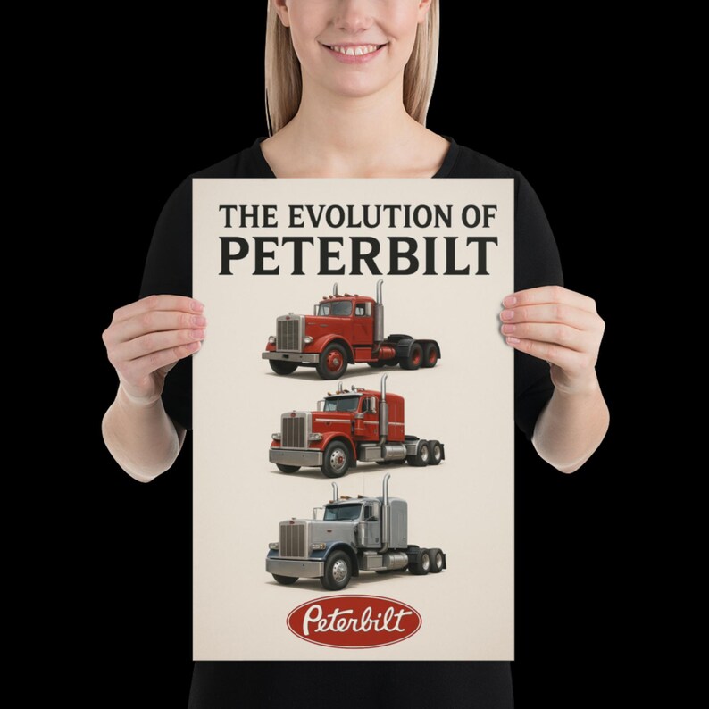 Peterbilt Evolution Poster - Etsy