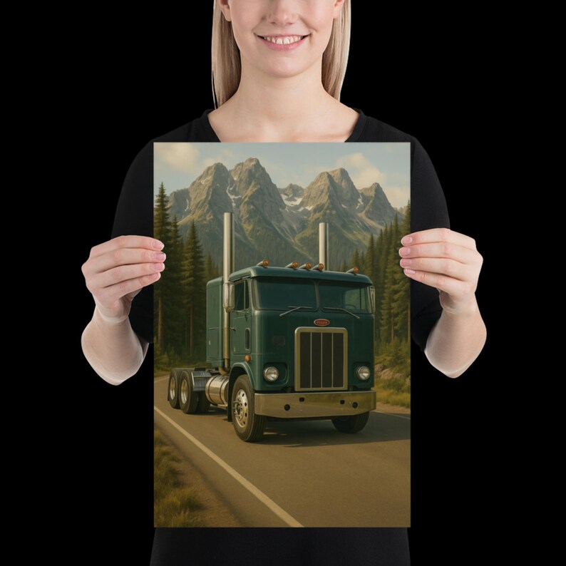 Peterbilt 352 Cab Over Engine Poster - Etsy
