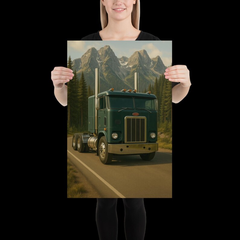 Peterbilt 352 Cab Over Engine Poster - Etsy