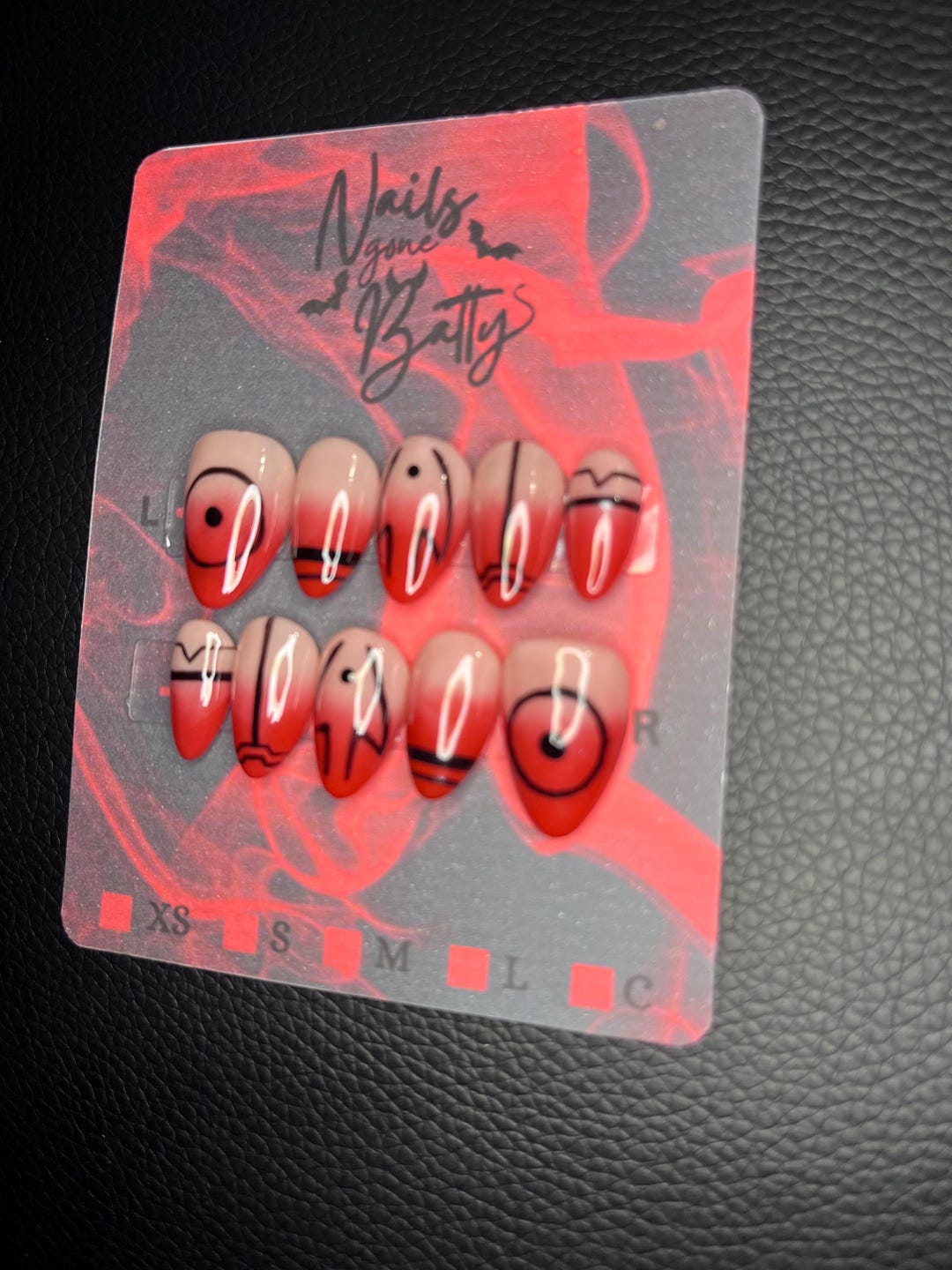 Jujitsu Kaisen Press on Nails Sukuna Jjk - Etsy