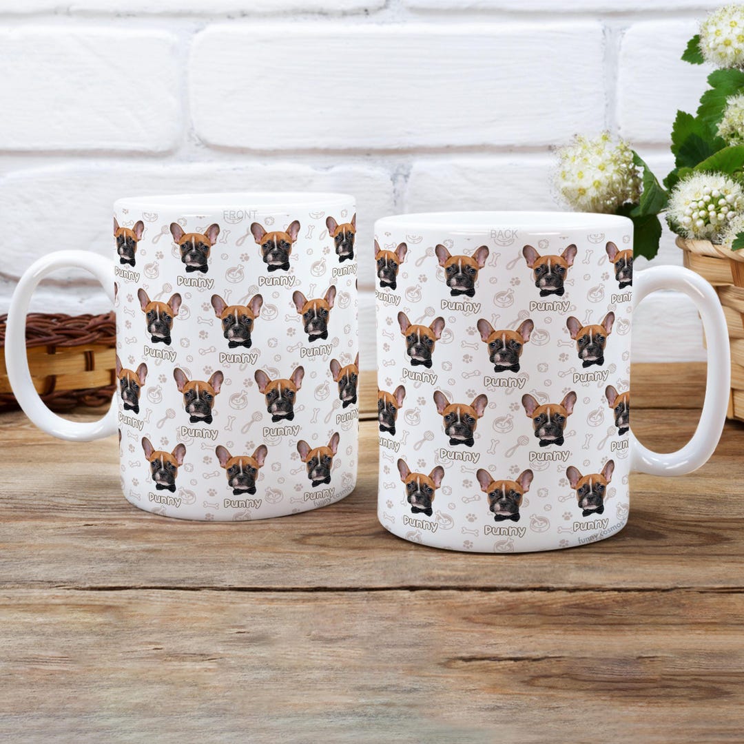 Custom Pet Mug Using Pet Photo + Name Custom Dog Mug Dog Coffee Cup ...