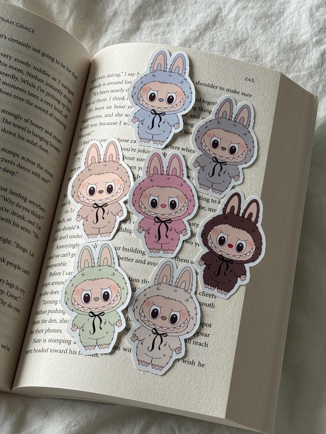 Labubu Sticker | Labubu Macaron Stickers | the Monsters Labubu Sticker ...