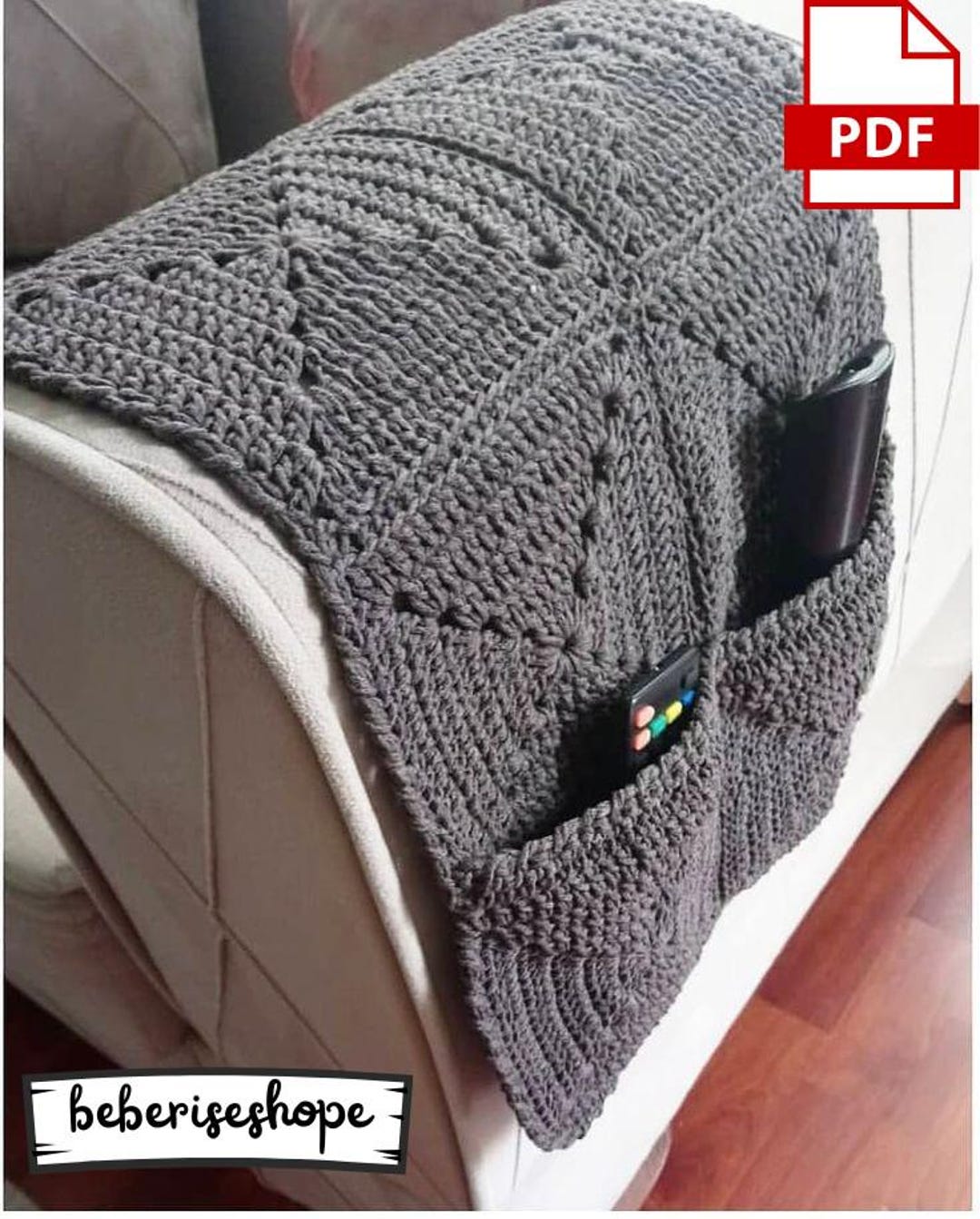 Adjustable Crochet Chair Caddy Pattern – Fits Most Chairs – Instant PDF ...