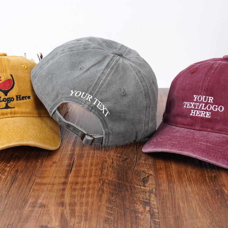 Embroidered Baseball Caps - Etsy