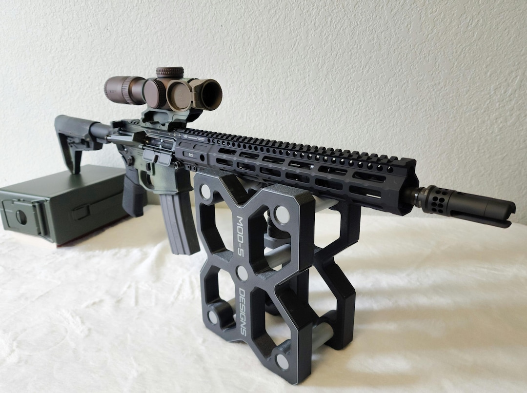Shooting Rest - Adjustable Height for Rifle, Shotgun, Pistol - 3D ...