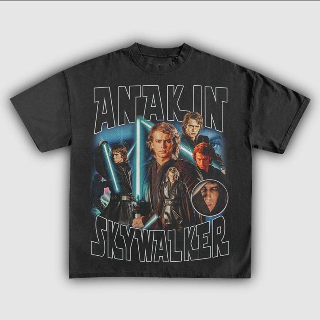 Anakin Skywalker Shirt - Anakin Skywalker Vintage 90s Star Wars Day T ...