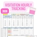 Custody Tracker Spreadsheet Toolkit – Visitation Log, Appointment ...