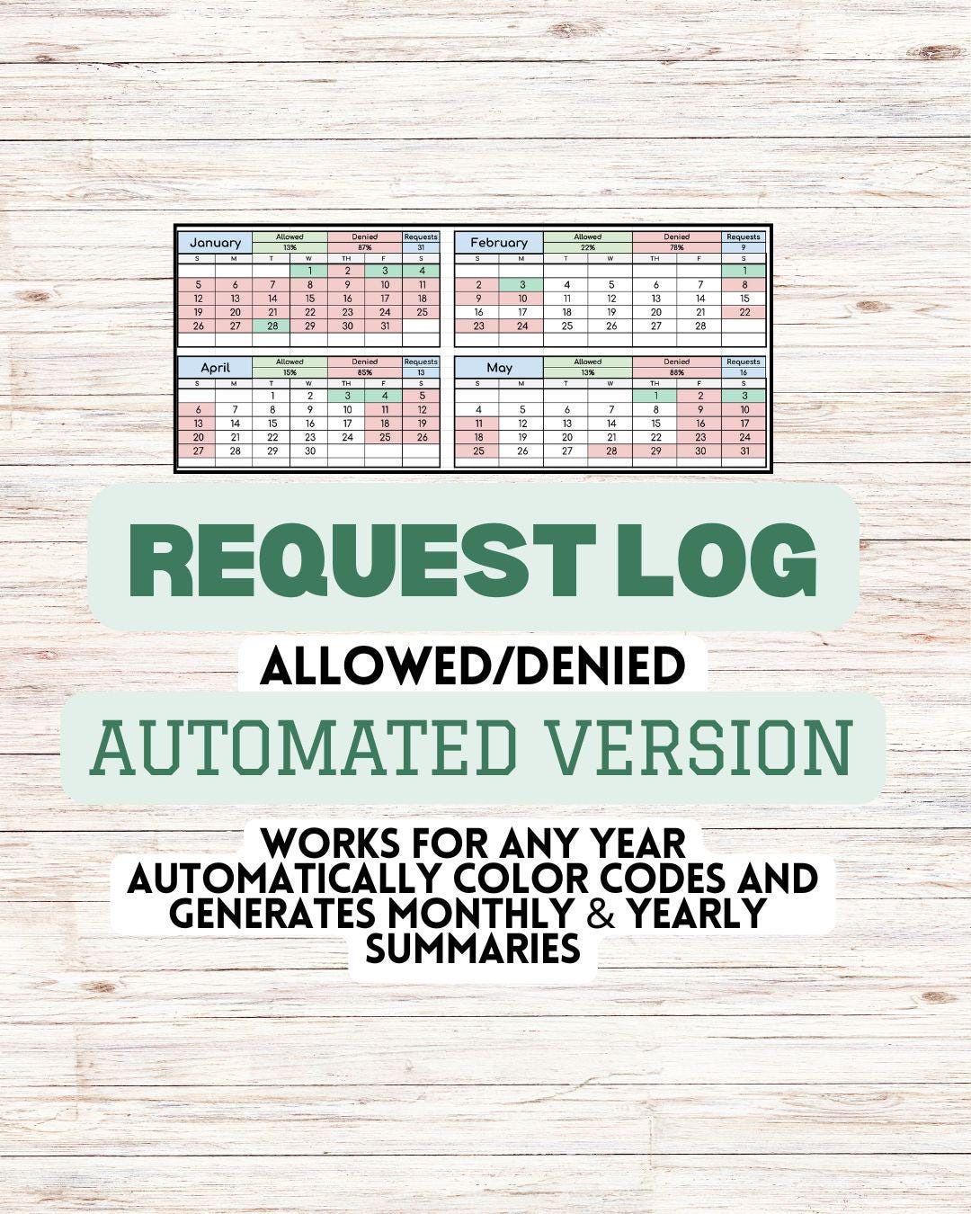 Coparenting Calendar: Auto-color Coding, Monthly Summaries (google ...