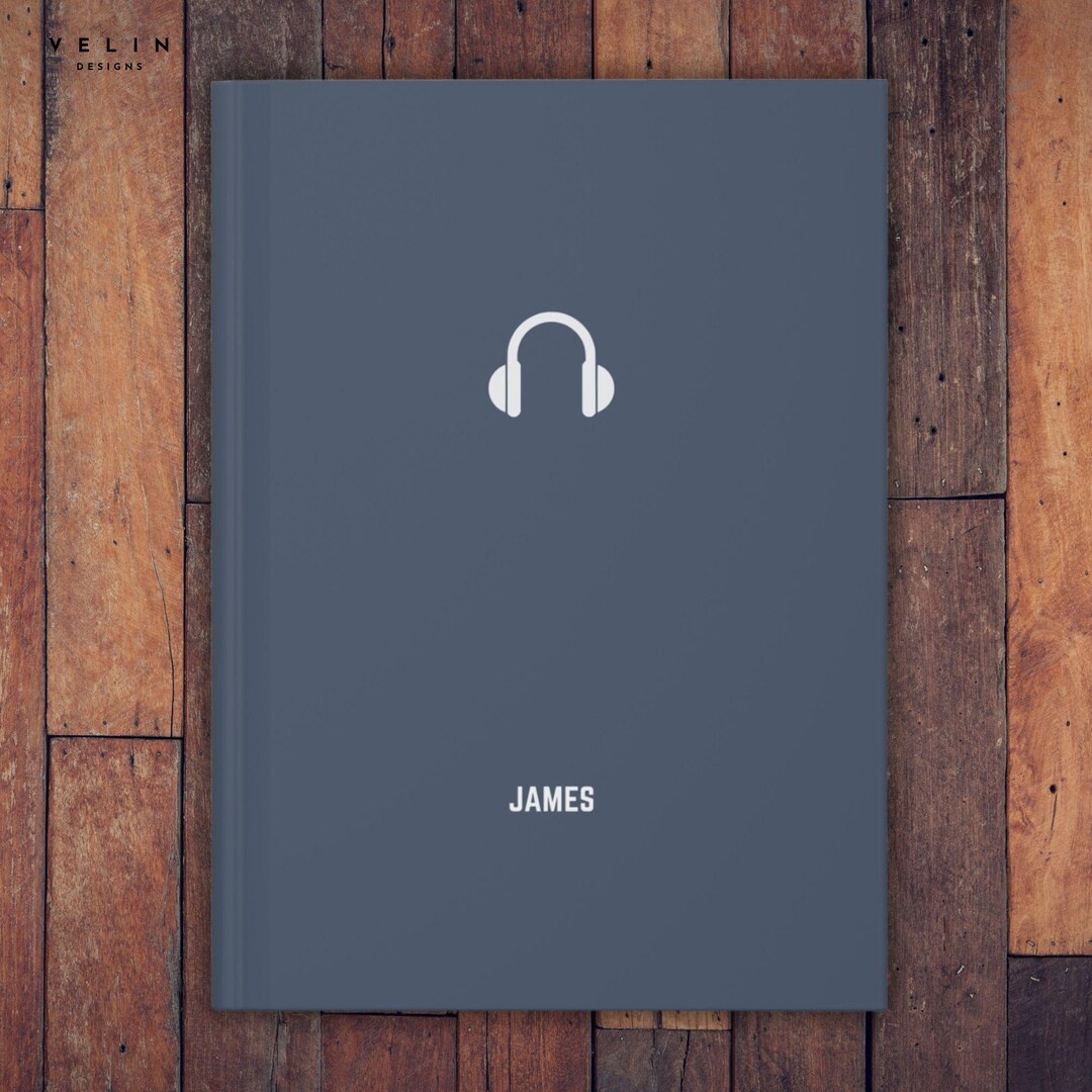 Personalized Lyric Journal, Custom Songwriting Book for Musicians ...