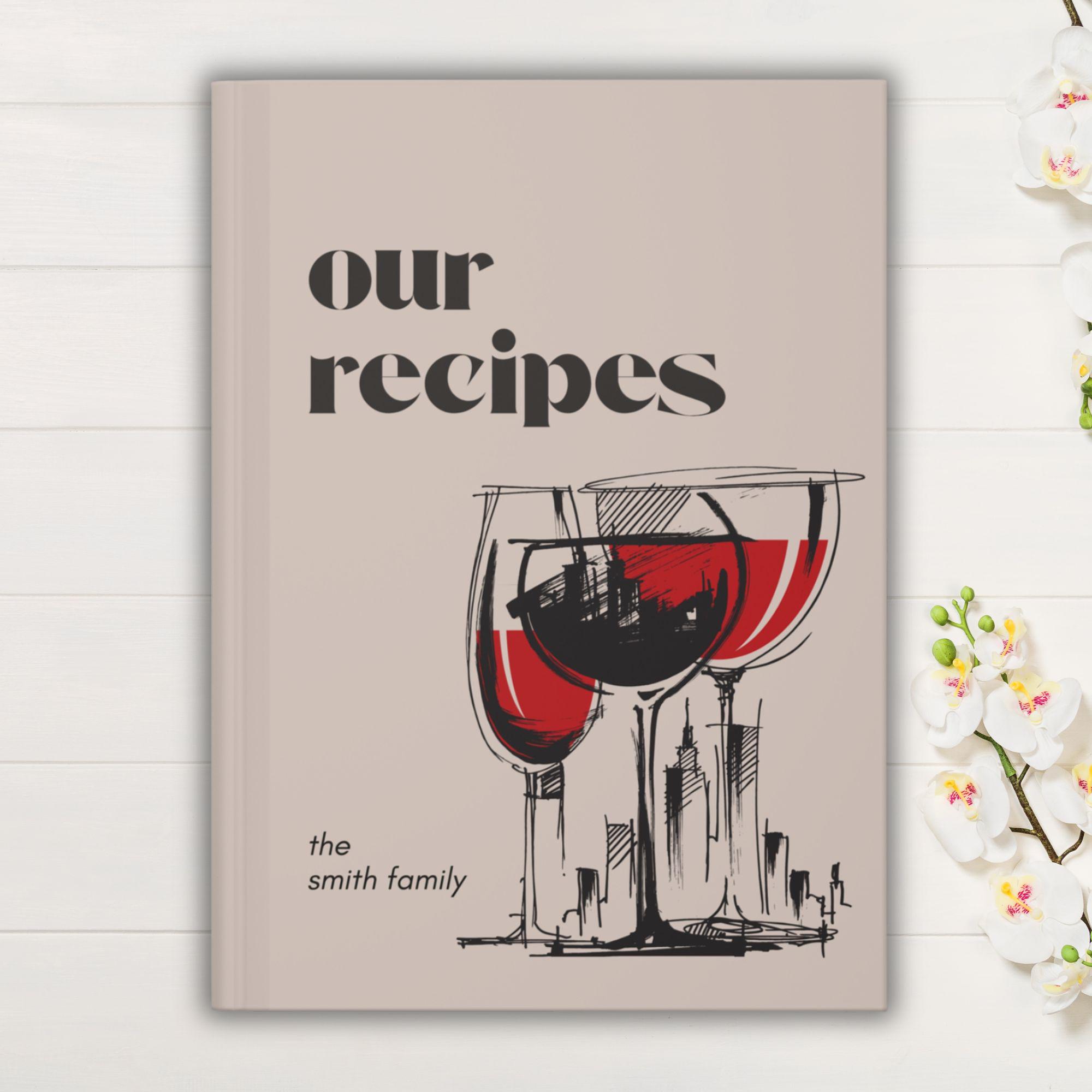 Personalized Recipe Book, Custom Family Recipe Book, Gift for Mom ...