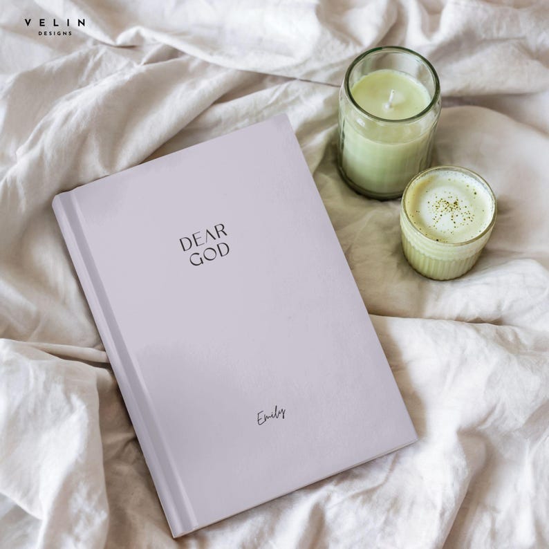 Dear God Personalized Prayer Journal, Custom Prayer Notebook, Gift for ...