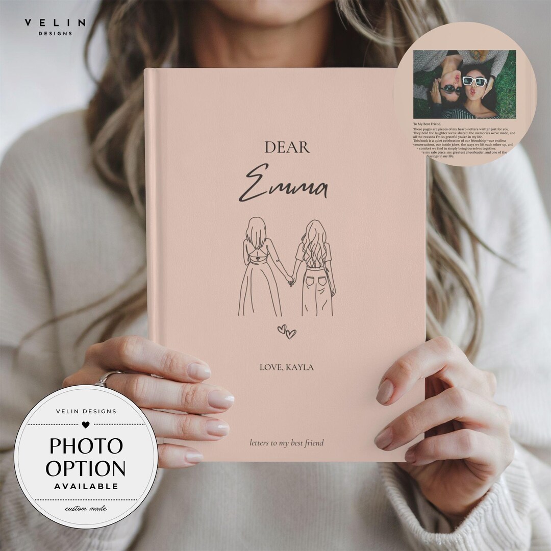 Personalized Letters to My Best Friend Journal, Custom Meaningful ...