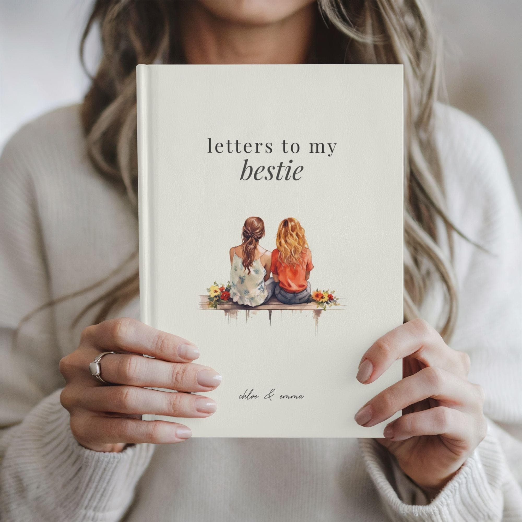 Personalized Letters to My Best Friend Journal, Custom Meaningful ...