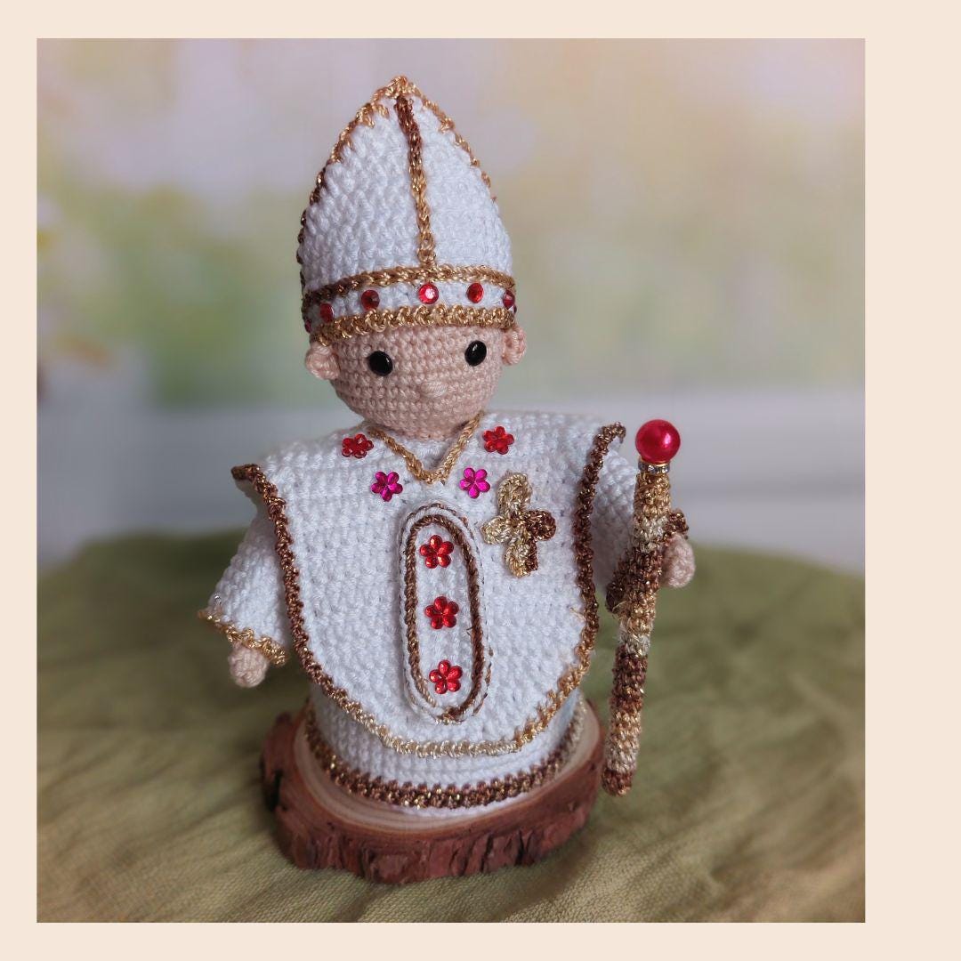 Pope Amigurumi Crochet Pattern: Roman Catholic PDF Tutorial (english ...