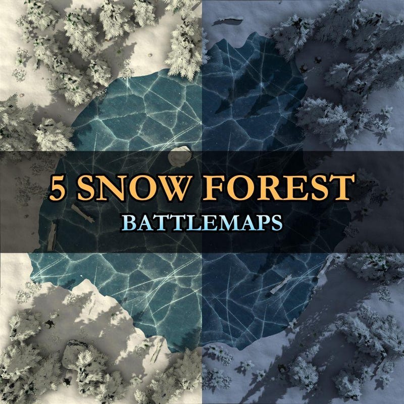Snow Dnd Map - Etsy