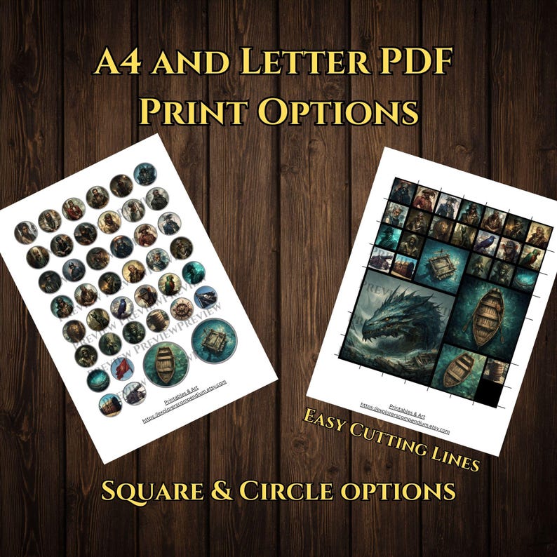 Dnd NPC Tokens: Pirate & Nautical – Sailors, Ships, Animals, Props ...