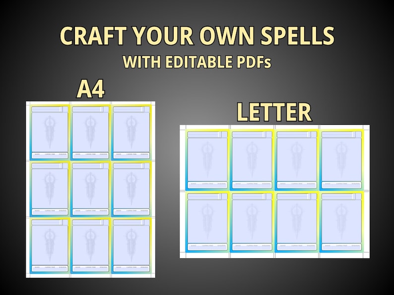 Paladin Dnd Spell Cards | Printable 5e Reference Deck (color-coded ...