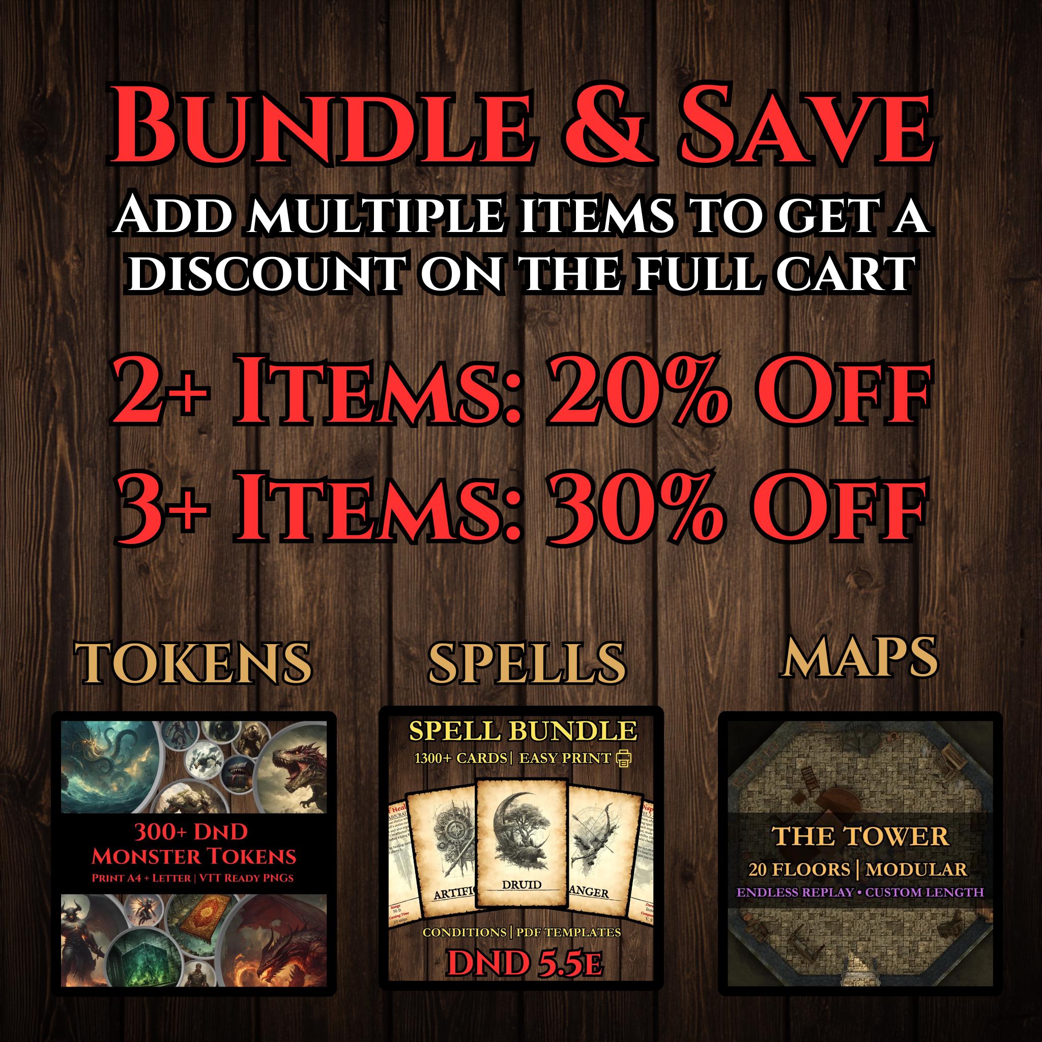 Dnd Battlemaps: Shops & Sanctuaries - 20 TTRPG Maps (printable/vtt) - Etsy