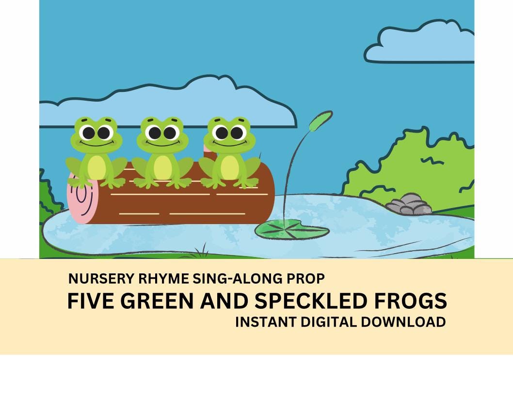 Printable Musical Props for Nursery Rhymes | Interactive & Fun Learning ...