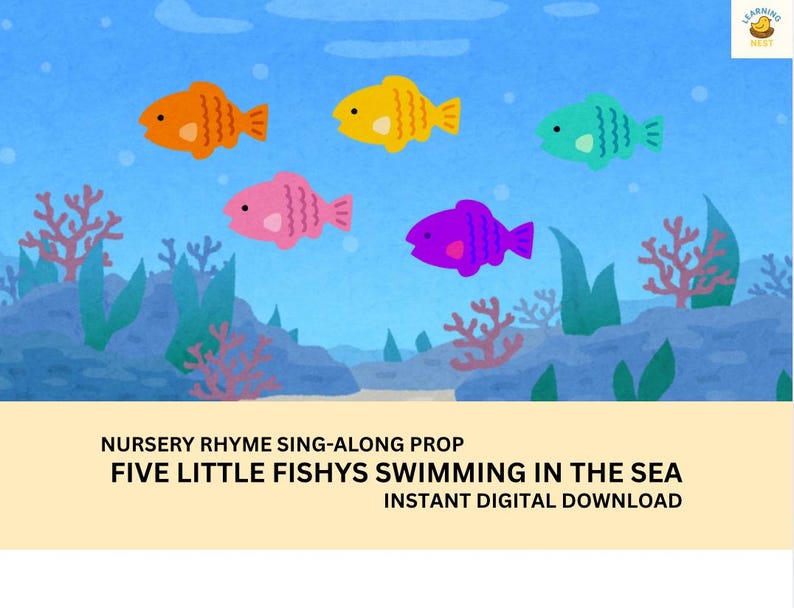 Printable Musical Props for Nursery Rhymes | Interactive & Fun Learning ...