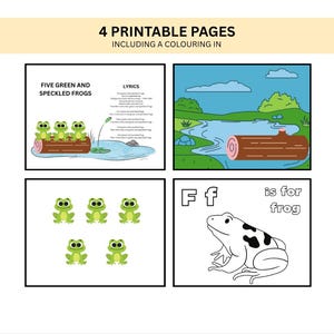 Printable Musical Props for Nursery Rhymes | Interactive & Fun Learning ...