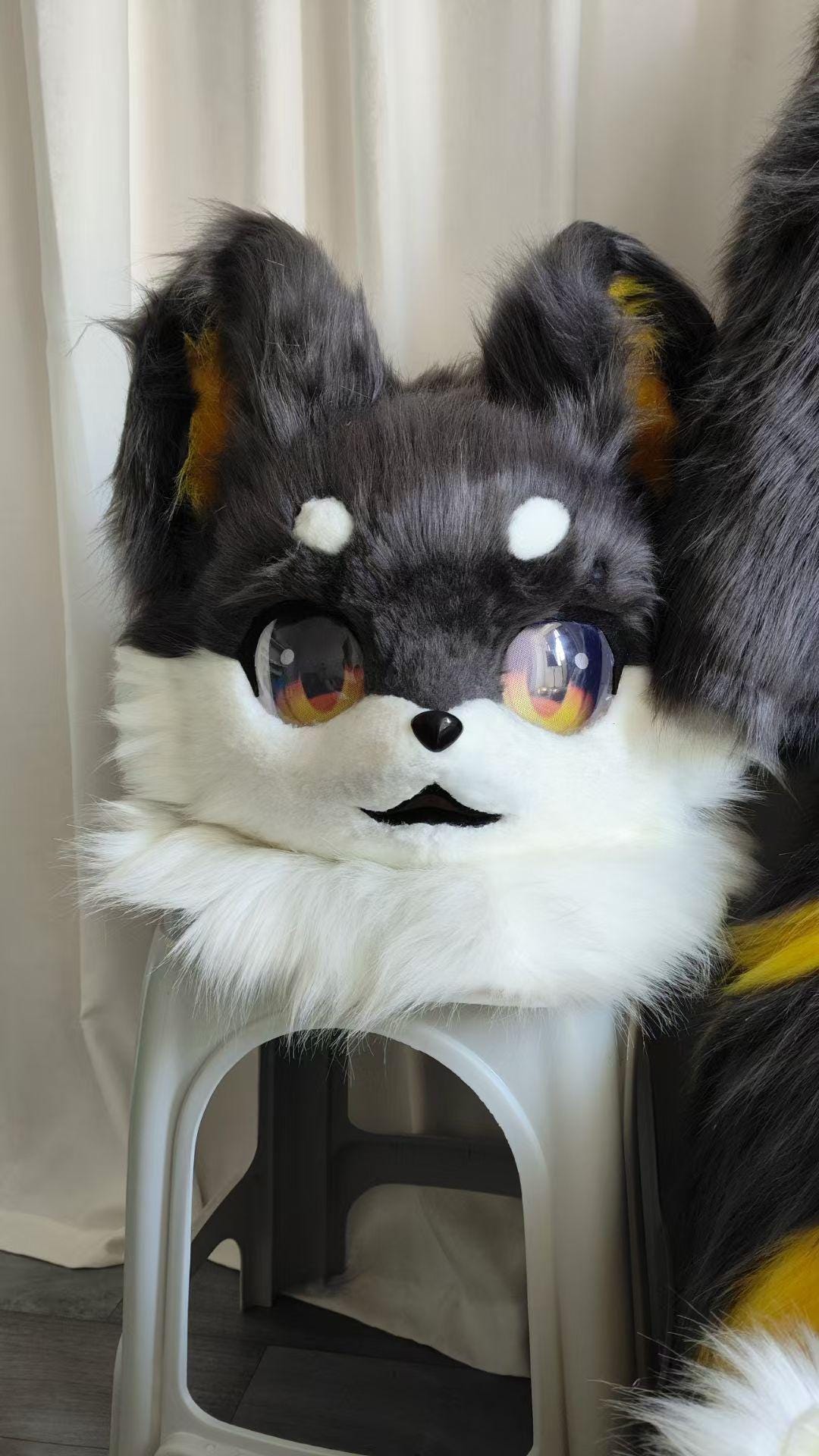 Custom Fursuit Head Commission – Kemono / Toony Style Cosplay Mask ...