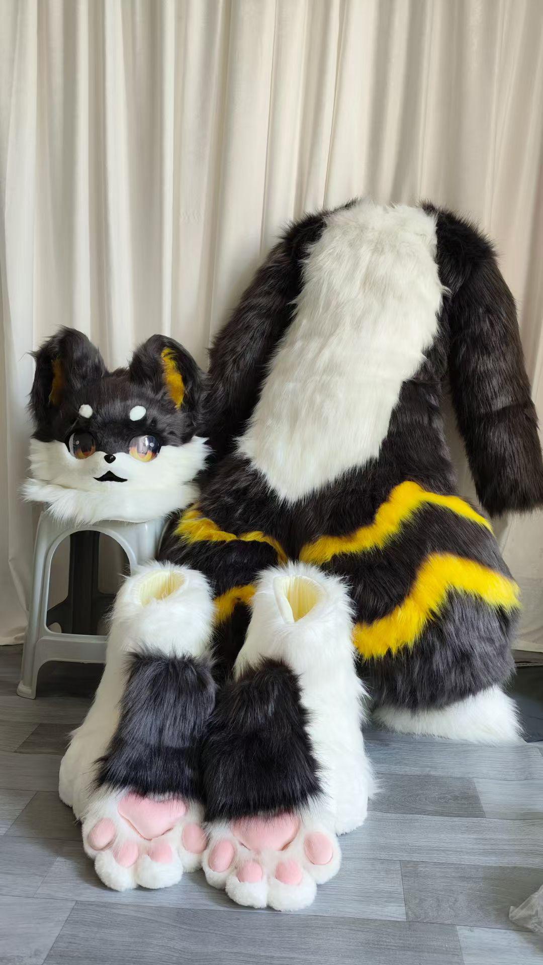 Custom Fursuit Head Commission – Kemono / Toony Style Cosplay Mask ...