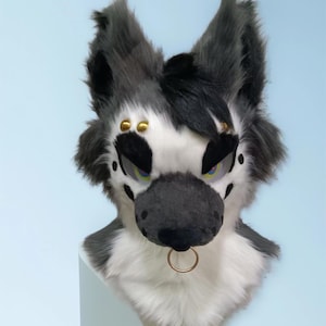 Custom Fursuit Head Commission – Kemono / Toony Style Cosplay Mask ...