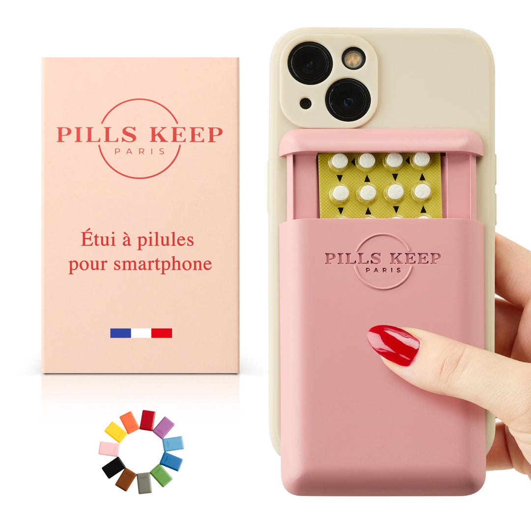 Case for Contraceptive Pill Blister - to Stick on Phone or Case ...