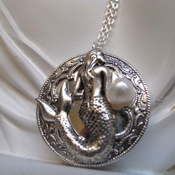 Mermaid Locket - Etsy