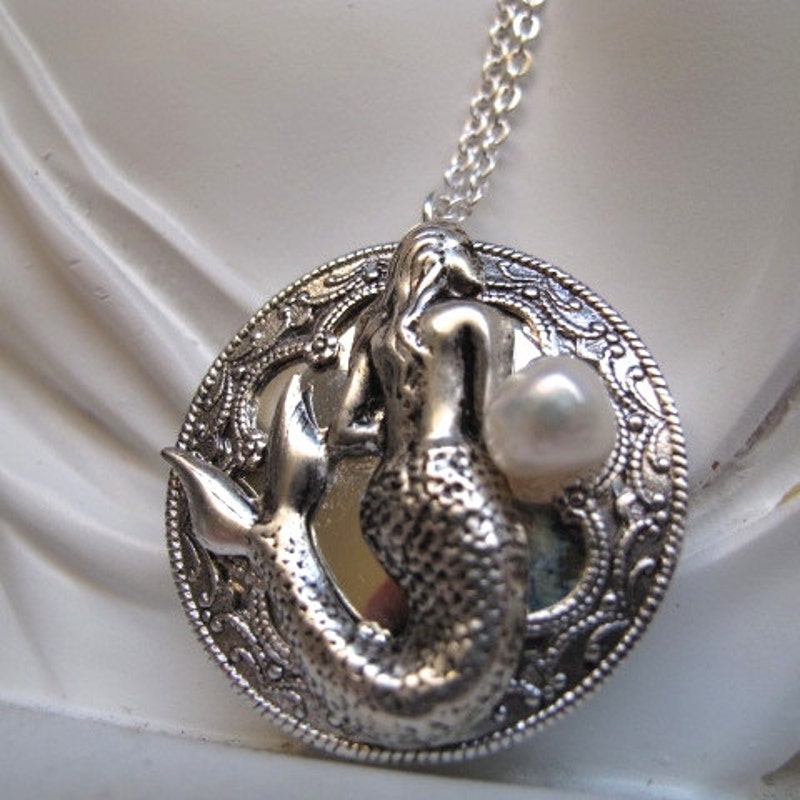 Mermaid Locket - Etsy