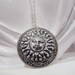 Midday Sun Locket. Victorian Sun Locket Necklace in Antique - Etsy