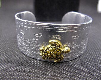 Turtle Cuff | Etsy