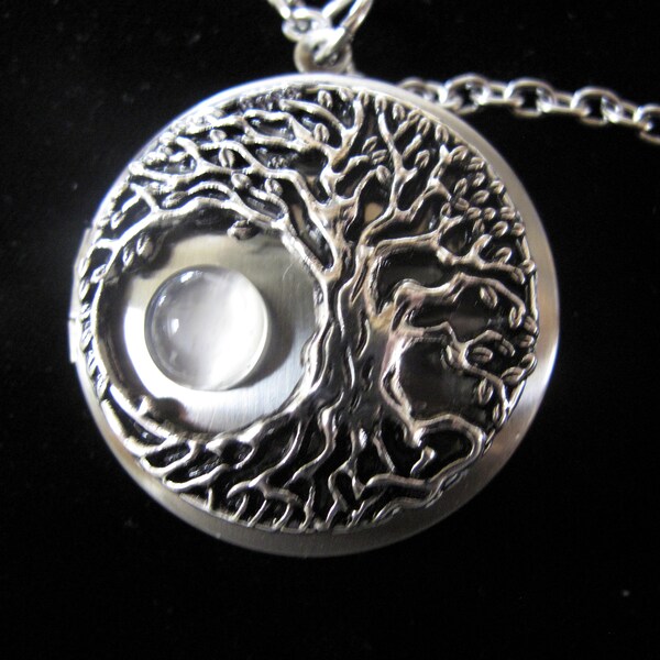 Moonstone Locket - Etsy