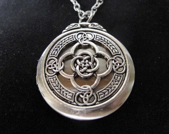 Celtic Locket | Etsy