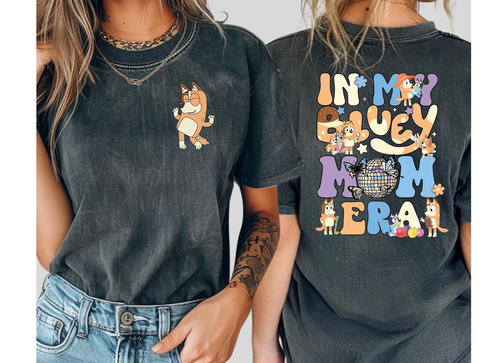 Comfort Colors® in My Bluey Mom Era Shirt, Mom Chilli Shirt, Bluey Mom ...