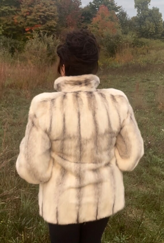 Pristine VTG Luxurious Genuine Cross Mink Fur Jacket … - Gem