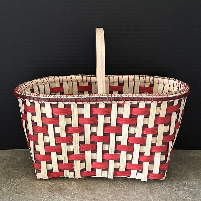 View Handwoven Baskets by BHBasketsNBeadworks on Etsy