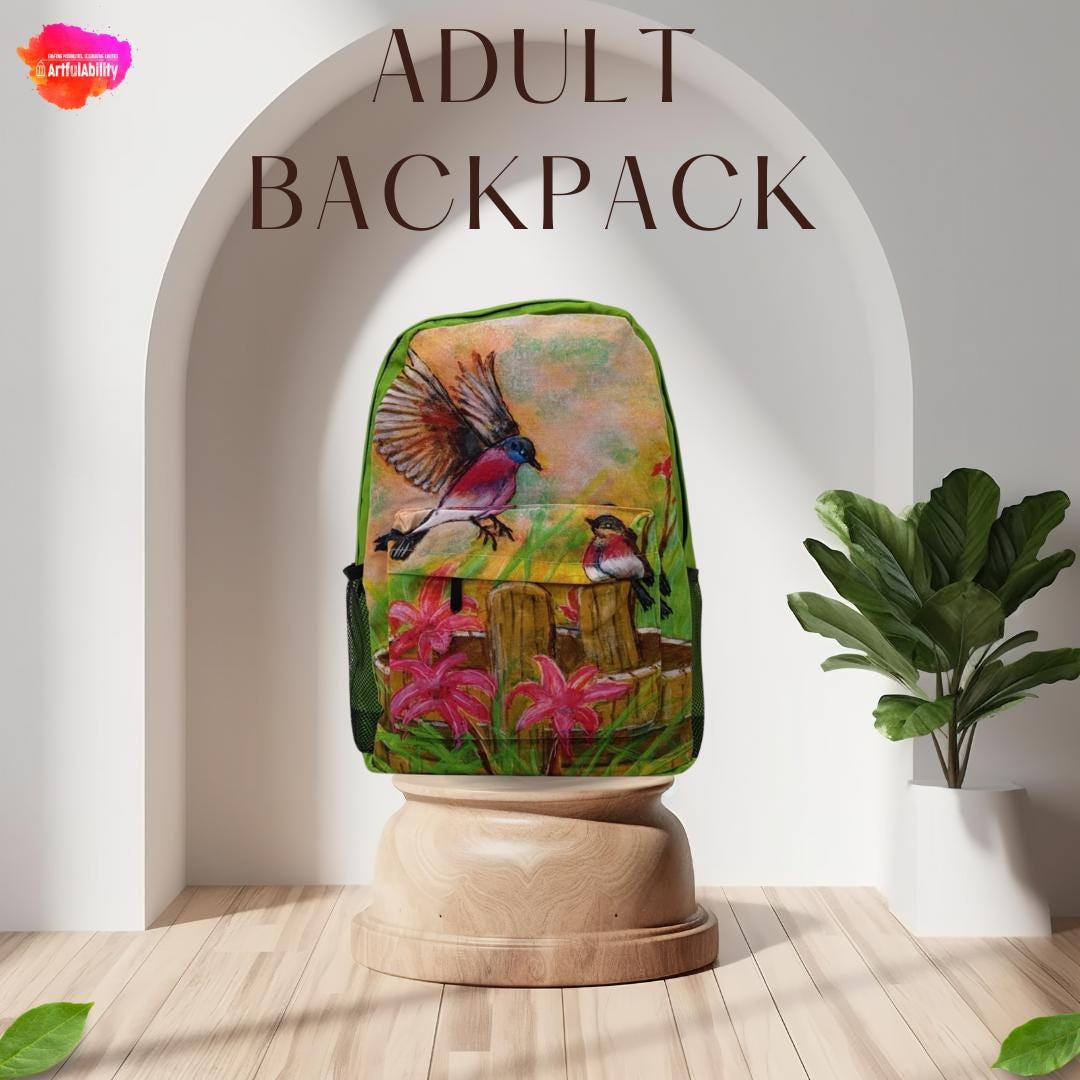 Love Birds Adult Backpack - Etsy
