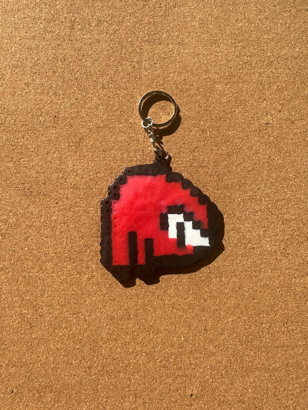 Knuckles Perler Bead Keychain (sonic the Hedgehog) - Etsy