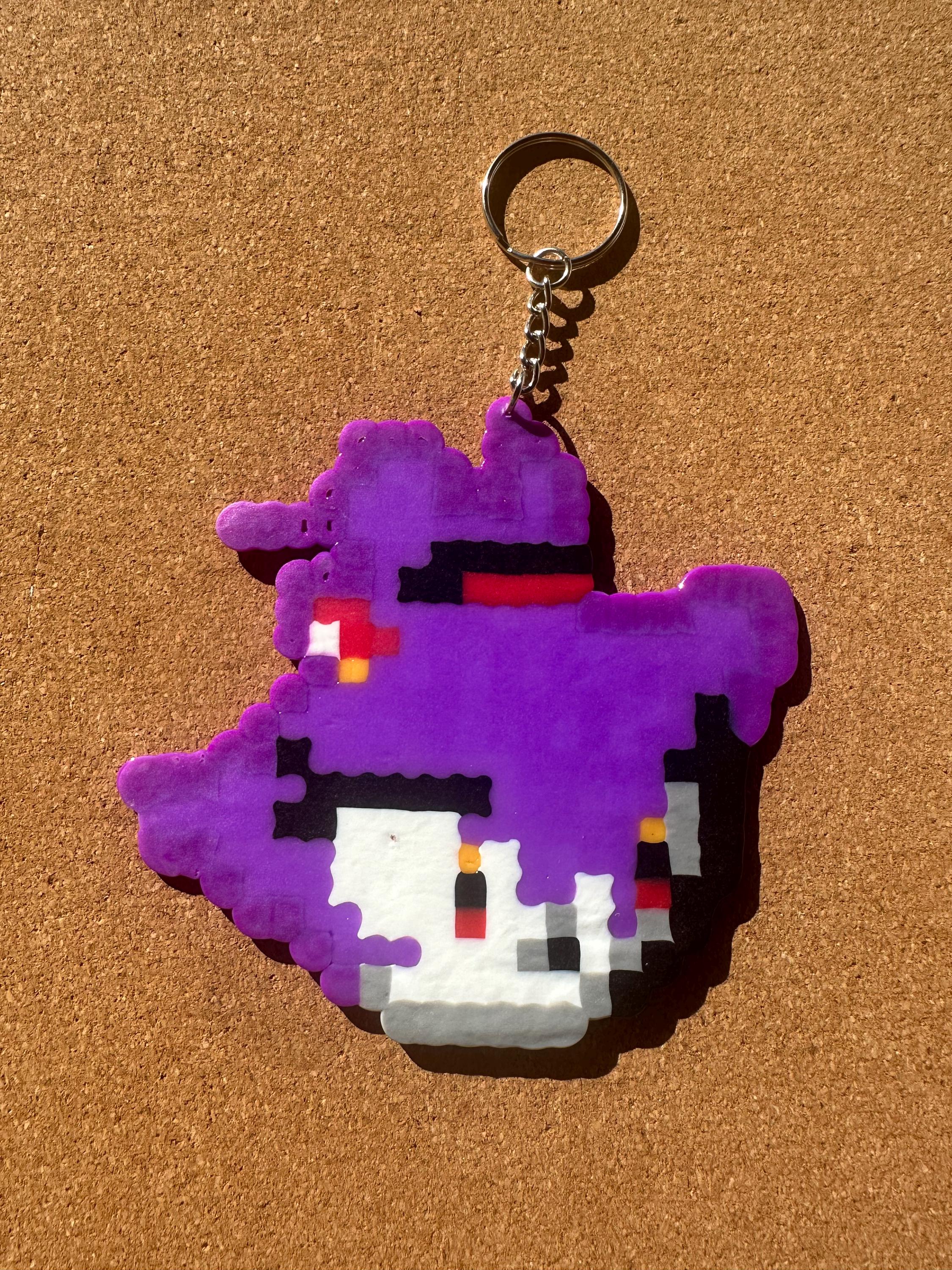 Blaze Perler Bead Keychain (sonic the Hedgehog) - Etsy